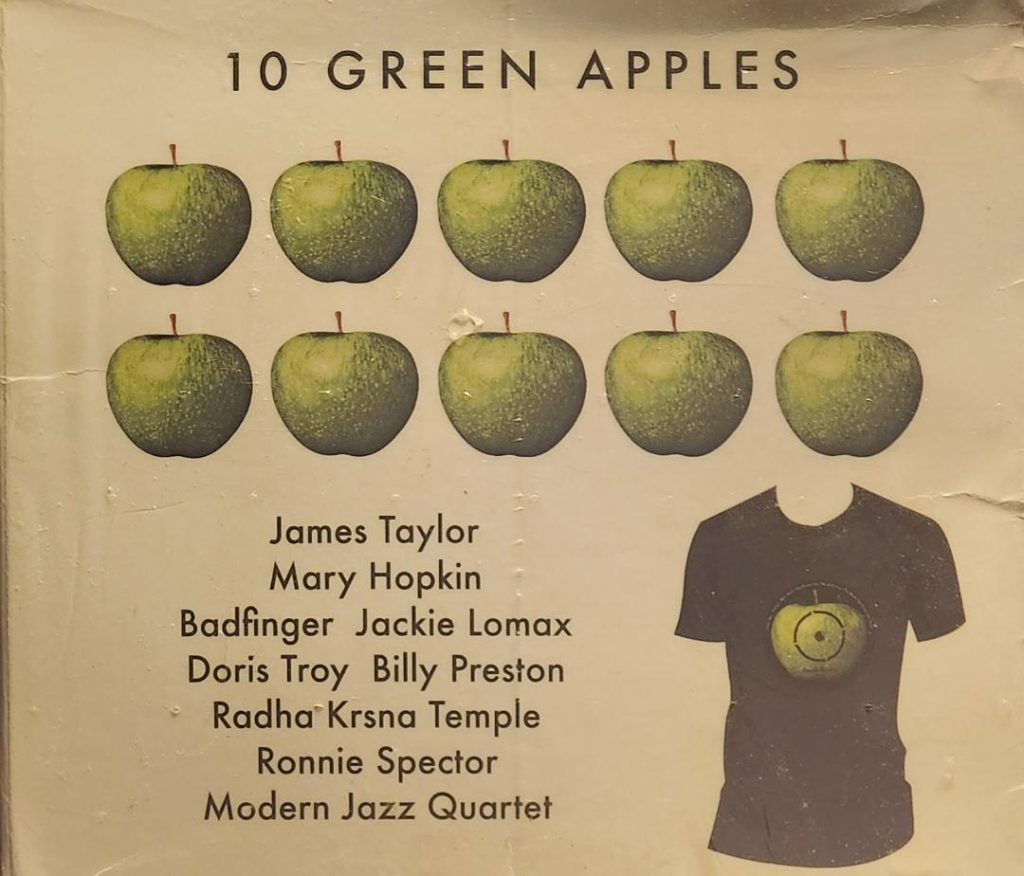 APPLE RECORDS FROM 2010 - 10 GREEN APPLES - The Beatles Bookstore