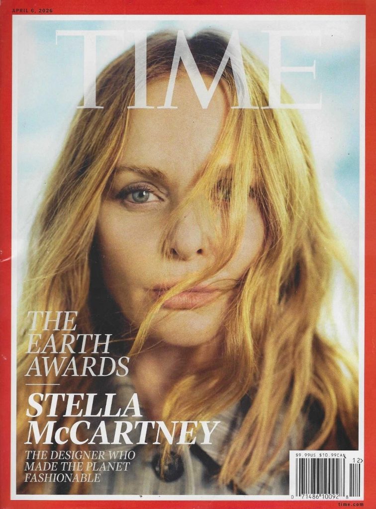 STELLA McCARTNEY - ON THE COVER OF TIME! SUCCESS MUST RUN IN THE GENES ...